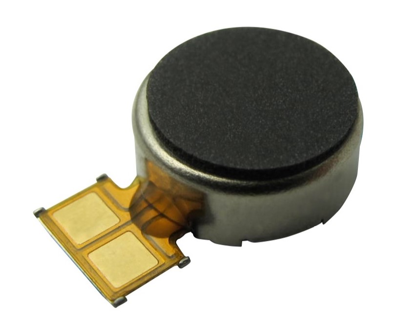 Coin Vibration Motor with Contact Pad- VC1030B400U | Vybronics