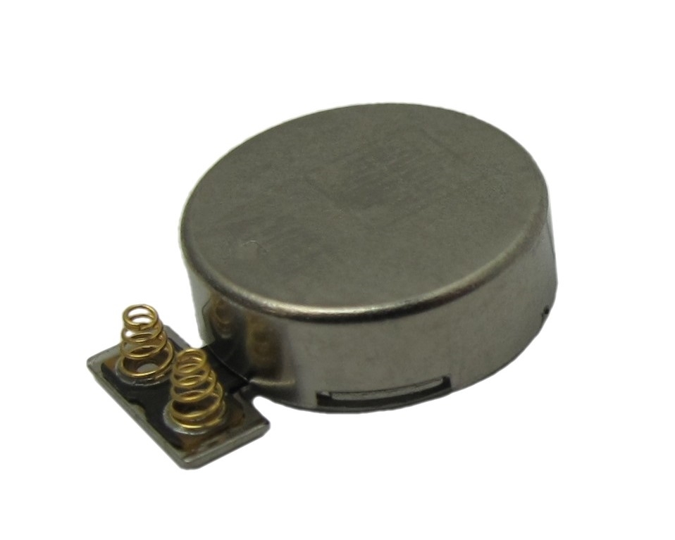 VC1034K001L - coin vibration motor with helical spring | Vybronics